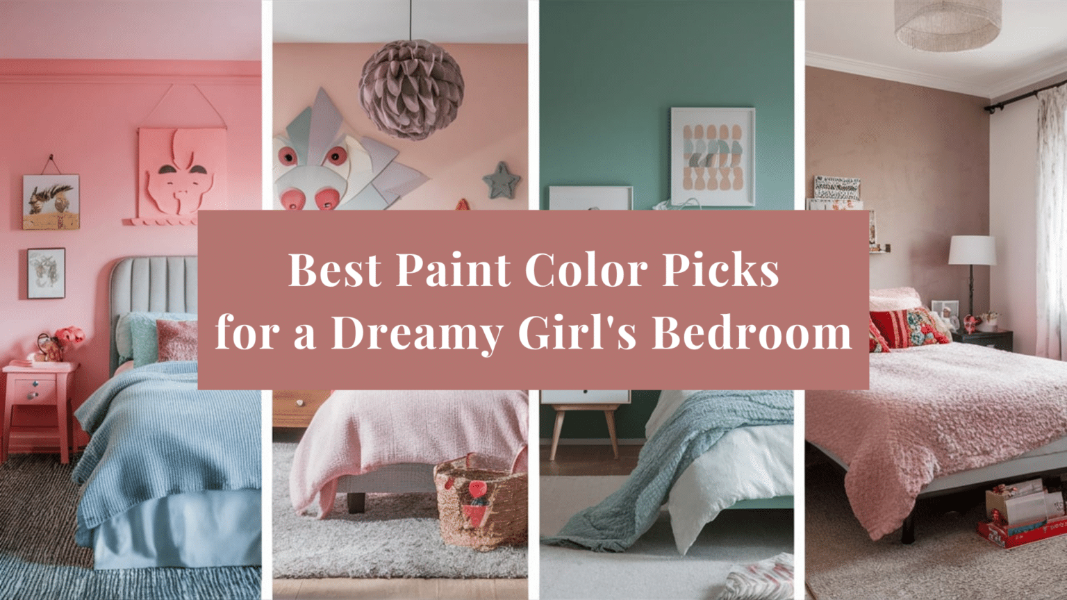 15 Best Paint Color Picks for a Dreamy Girl's Bedroom - Opple House