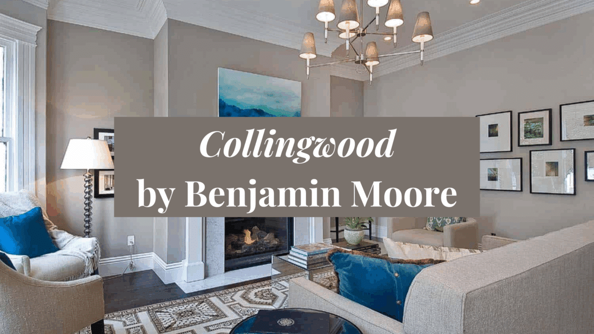 Why Collingwood (OC-28) by Benjamin Moore is the Ideal Color - Opple House