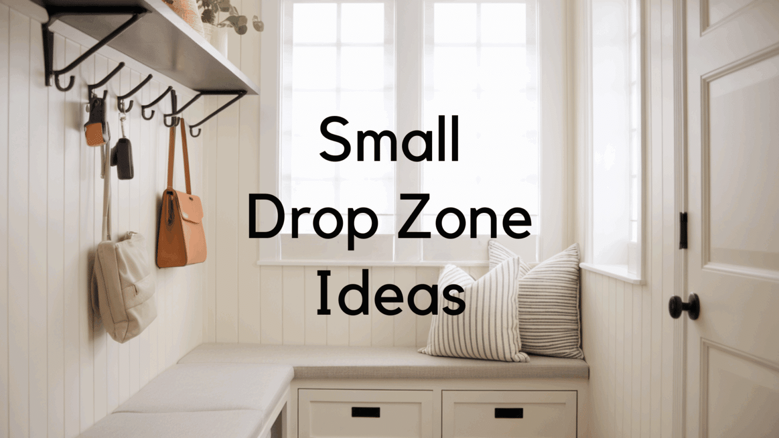 16 Stylish & Small Drop Zone Ideas to Try Now - Opple House