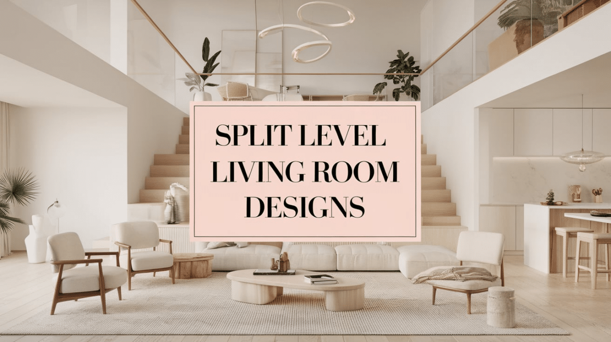 30 Creative Split Level Living Room Designs - Opple House