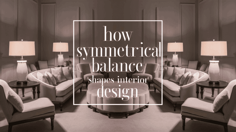 How Symmetrical Balance Shapes Interior Design? - Opple House