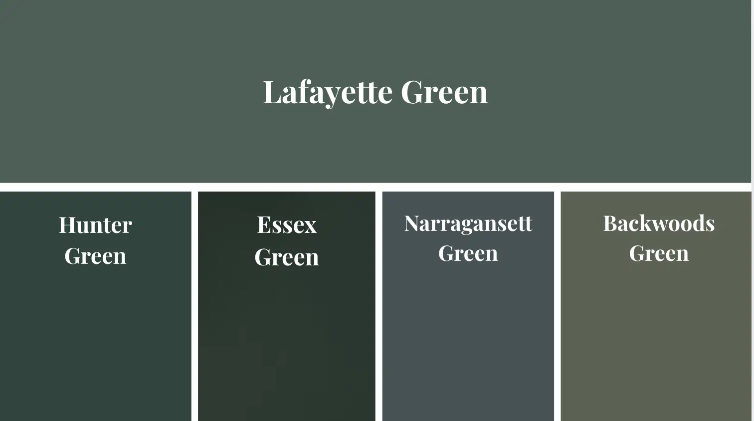 Understanding Lafayette Green (HC-135) by Benjamin Moore - Opple House