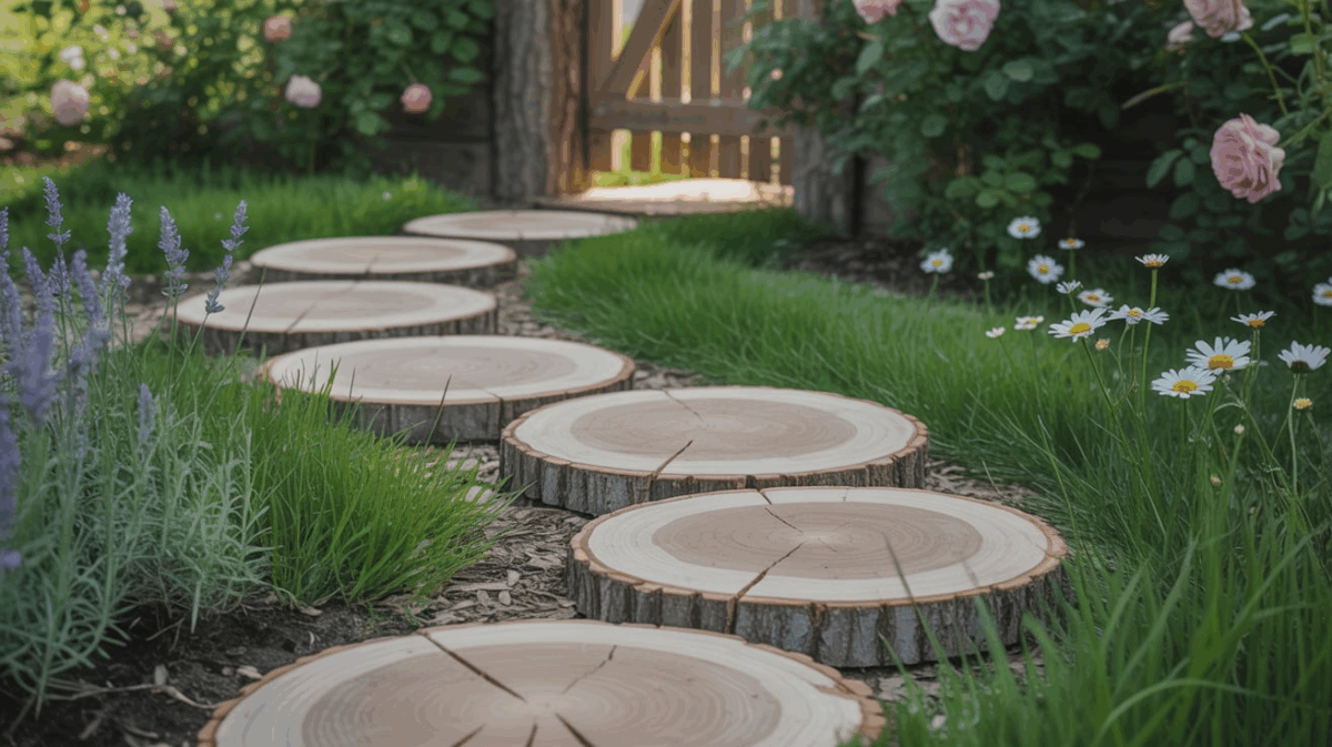 15 Creative Outdoor Tree Stump Decorating Ideas - Opple House