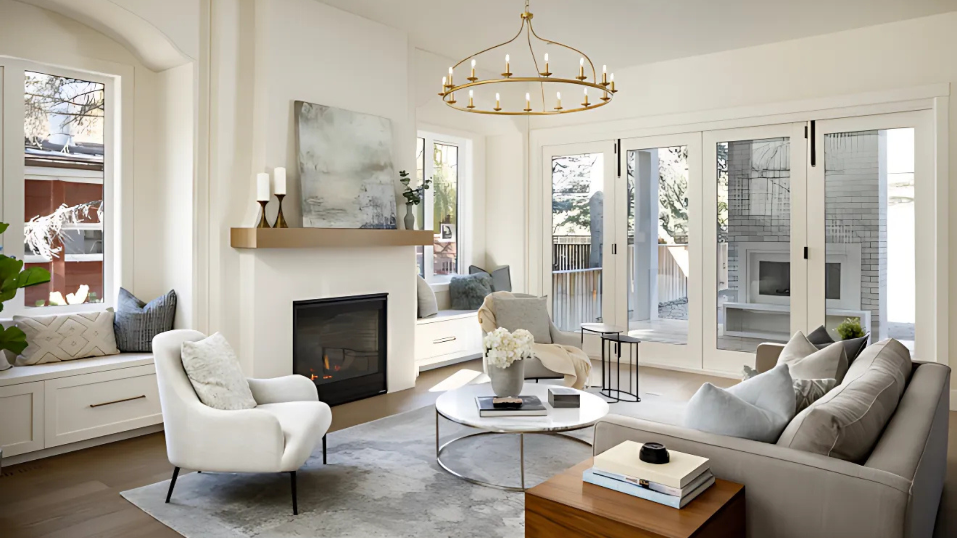The Classic Cozy Color: Benjamin Moore Creamy White (OC - 7) - Opple House