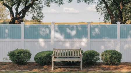 26 Painted Fence Ideas to Refresh Your Outdoor Space - Opple House