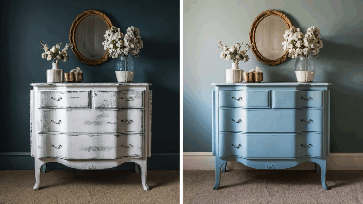How to Paint Over Chalk Paint? - Opple House