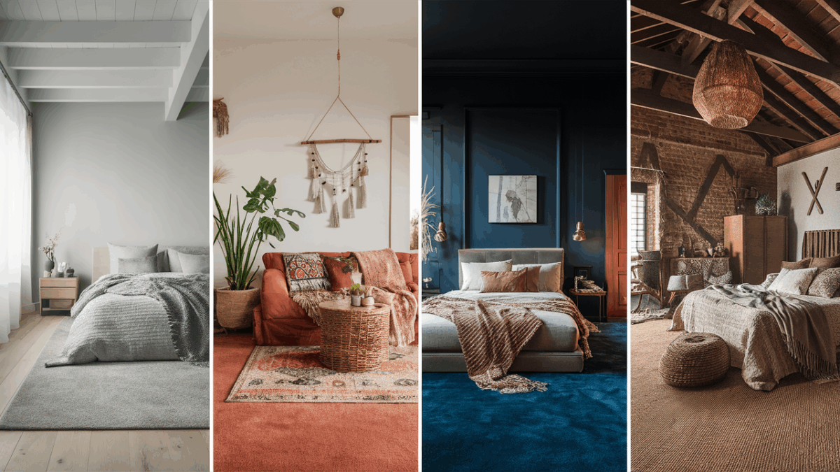 17 Perfect Carpet Colors to Match Your Bedroom Style - Opple House