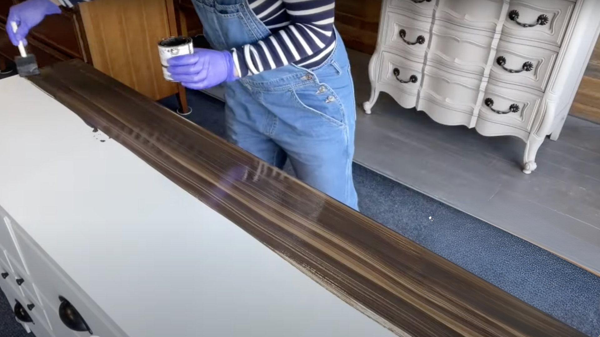 Can You Put Stain Over Paint? Tips & Steps - Opple House
