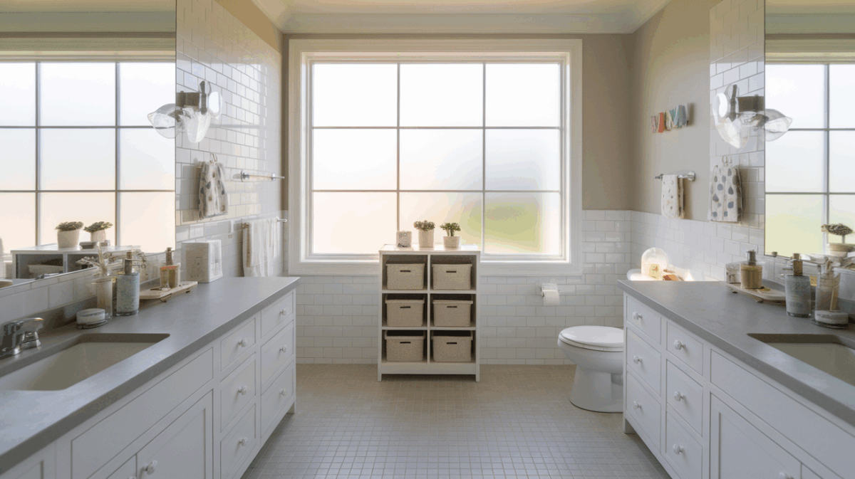 Top Layout Ideas for Shared Bathrooms - Opple House