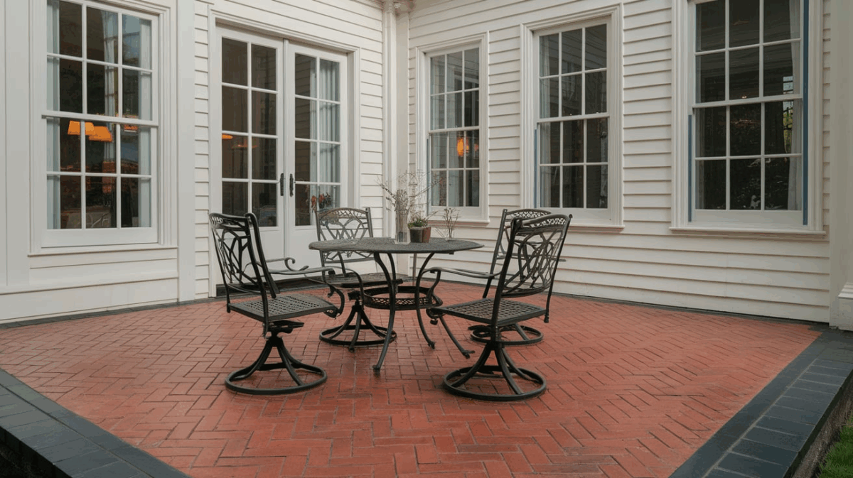 9 Popular Stamped Concrete Patio Designs to Try - Opple House