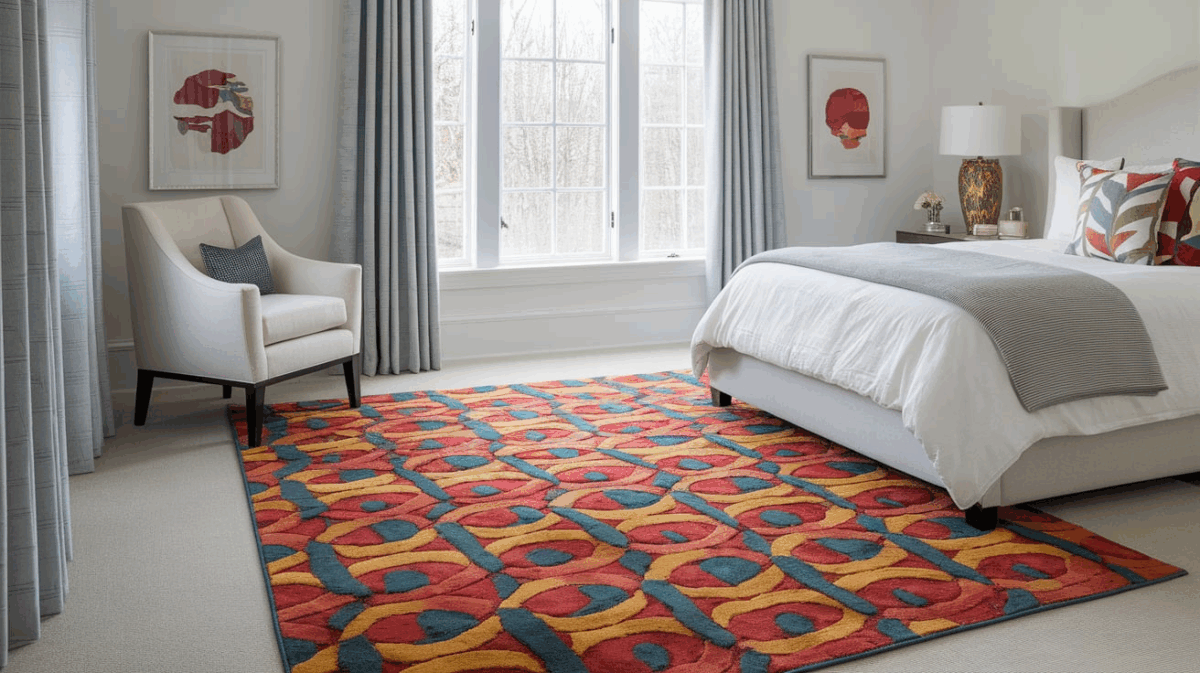What Rug Size Works Best for Full-Size Bed? - Opple House