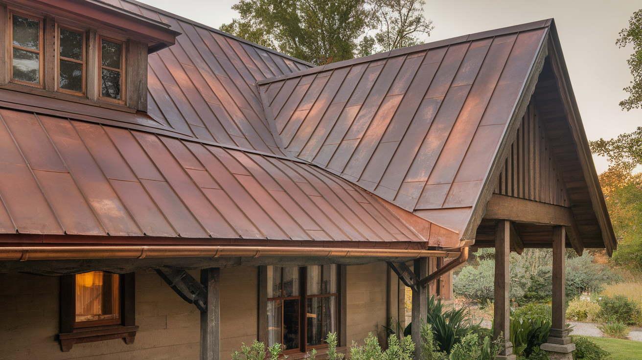 13 Copper Roof Color Ideas to Enhance Your Home - Opple House