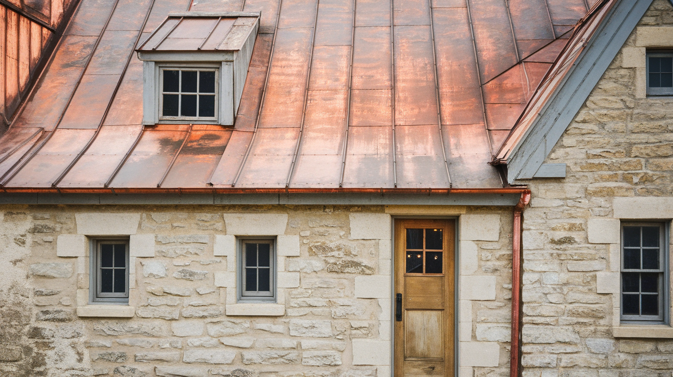 13 Copper Roof Color Ideas to Enhance Your Home - Opple House