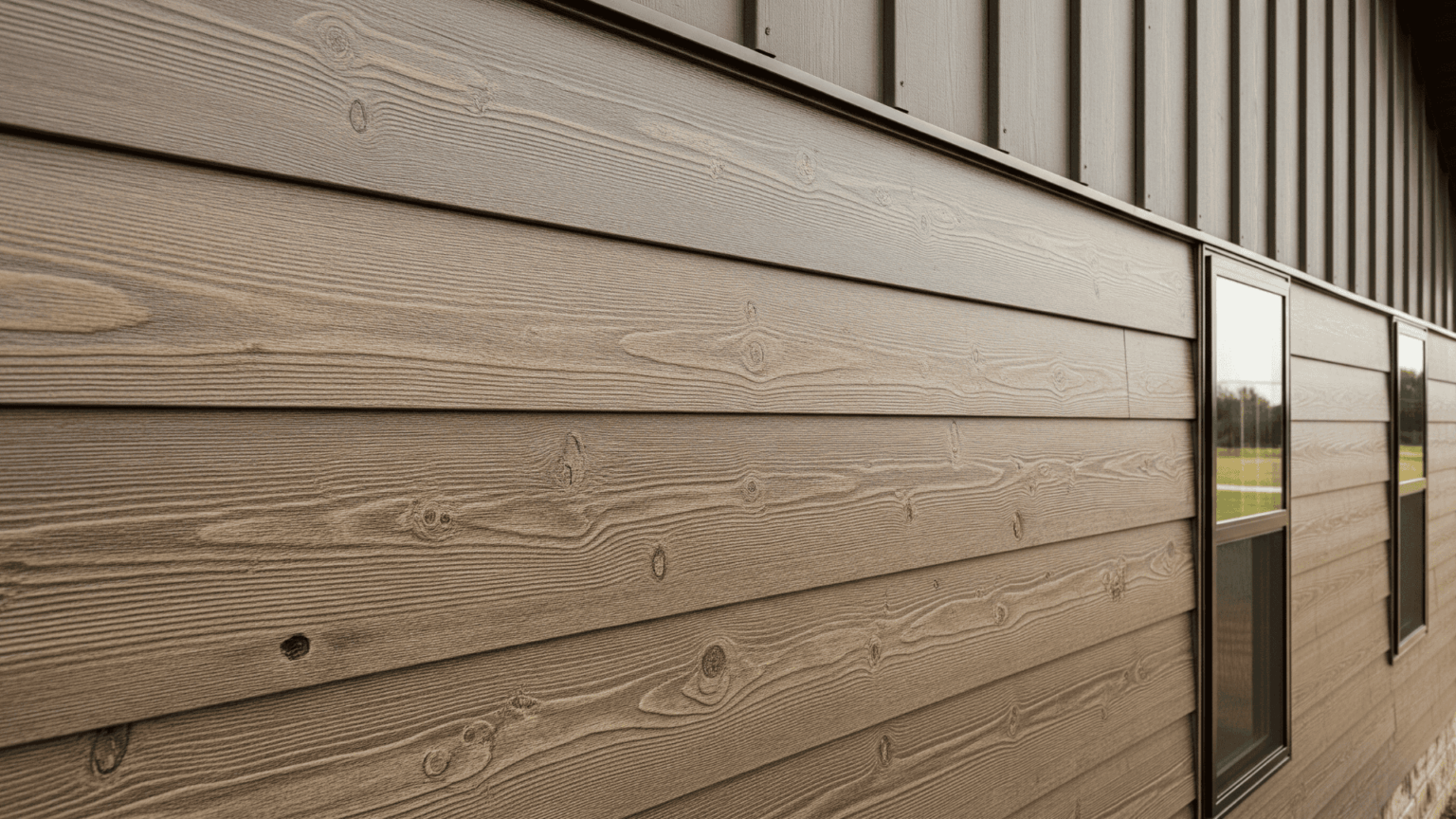 Wood Grain Metal Siding: Styles, Colors & Types Guide - Opple House