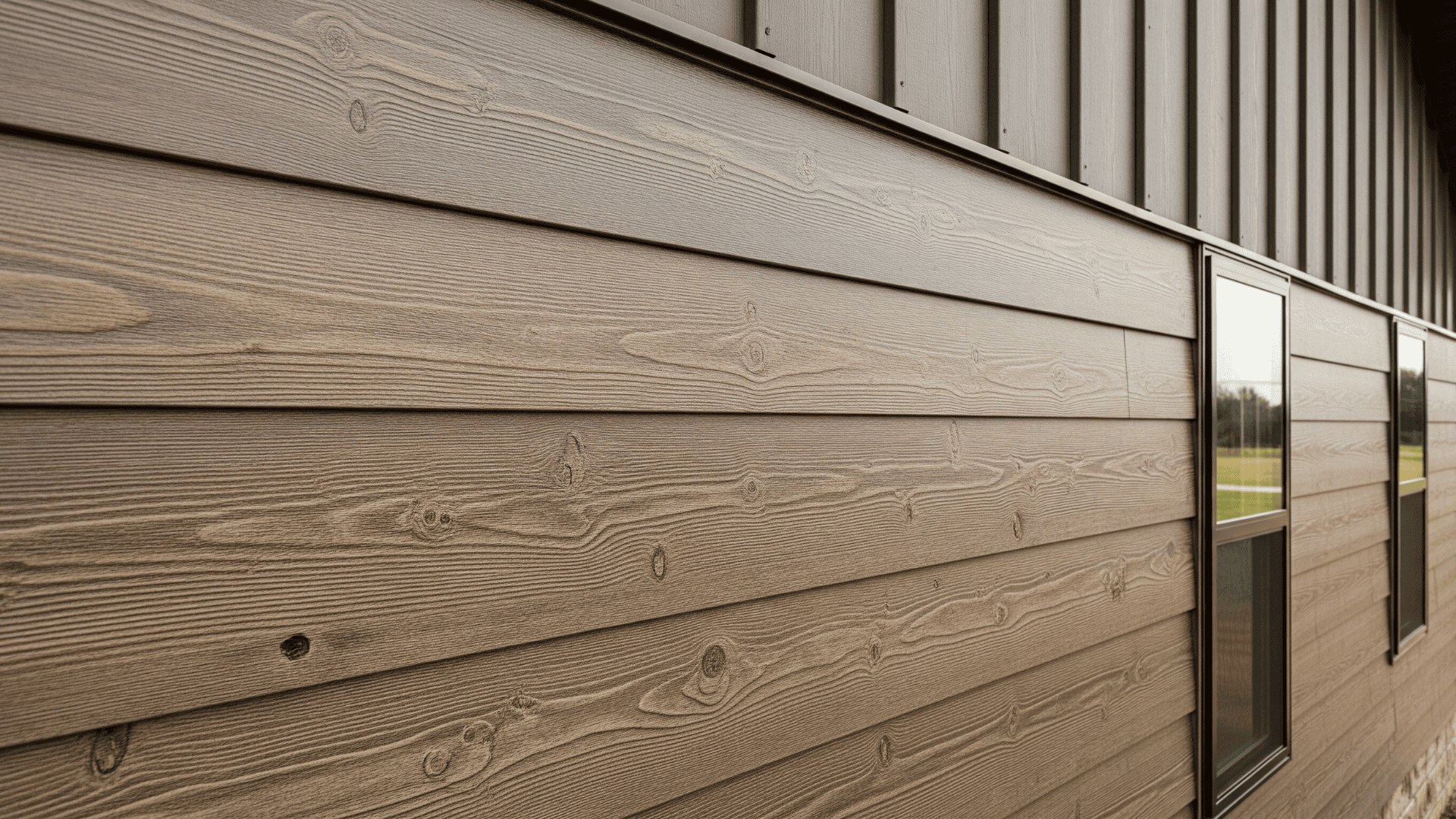 Wood Grain Metal Siding: Styles, Colors & Types Guide - Opple House