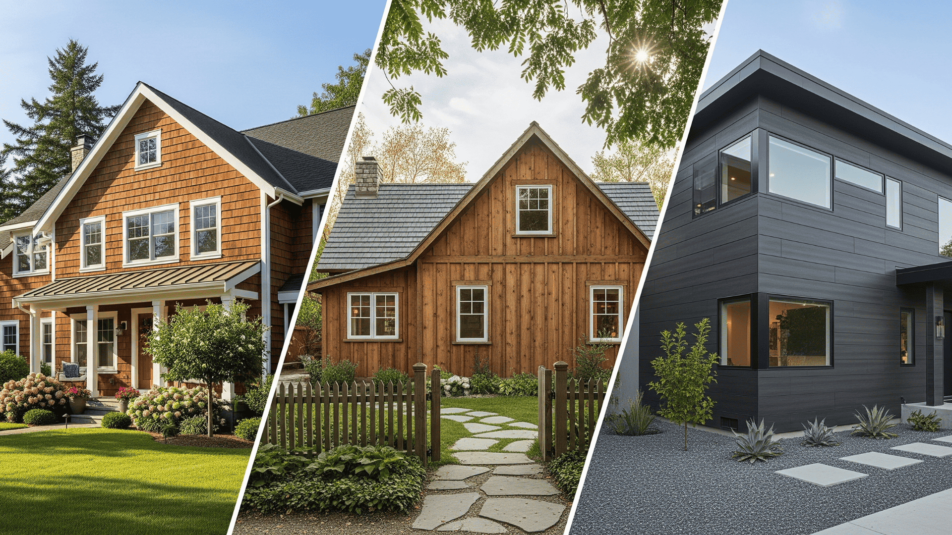 Wood Grain Metal Siding: Styles, Colors & Types Guide - Opple House