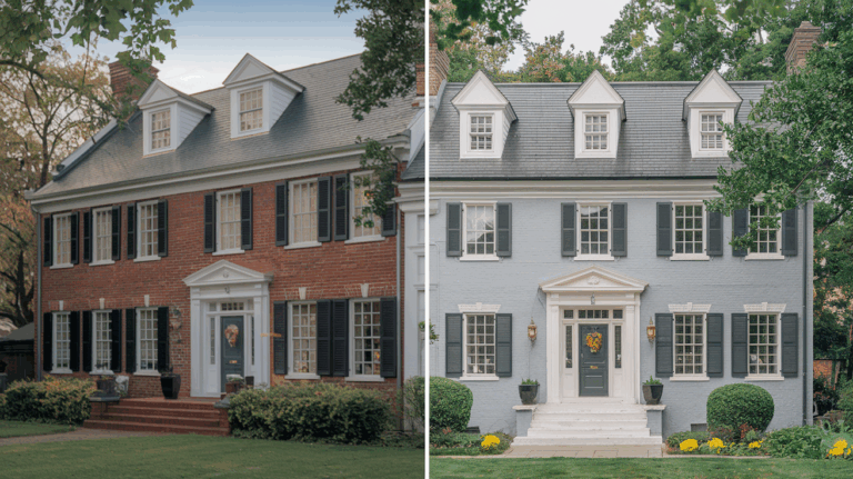 Top 20 Before and After Gray Painted Homes - Opple House