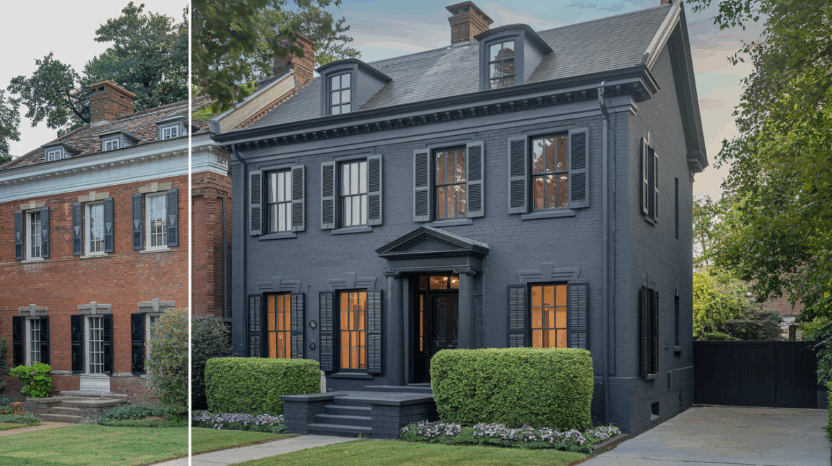 Top 20 Before and After Gray Painted Homes - Opple House