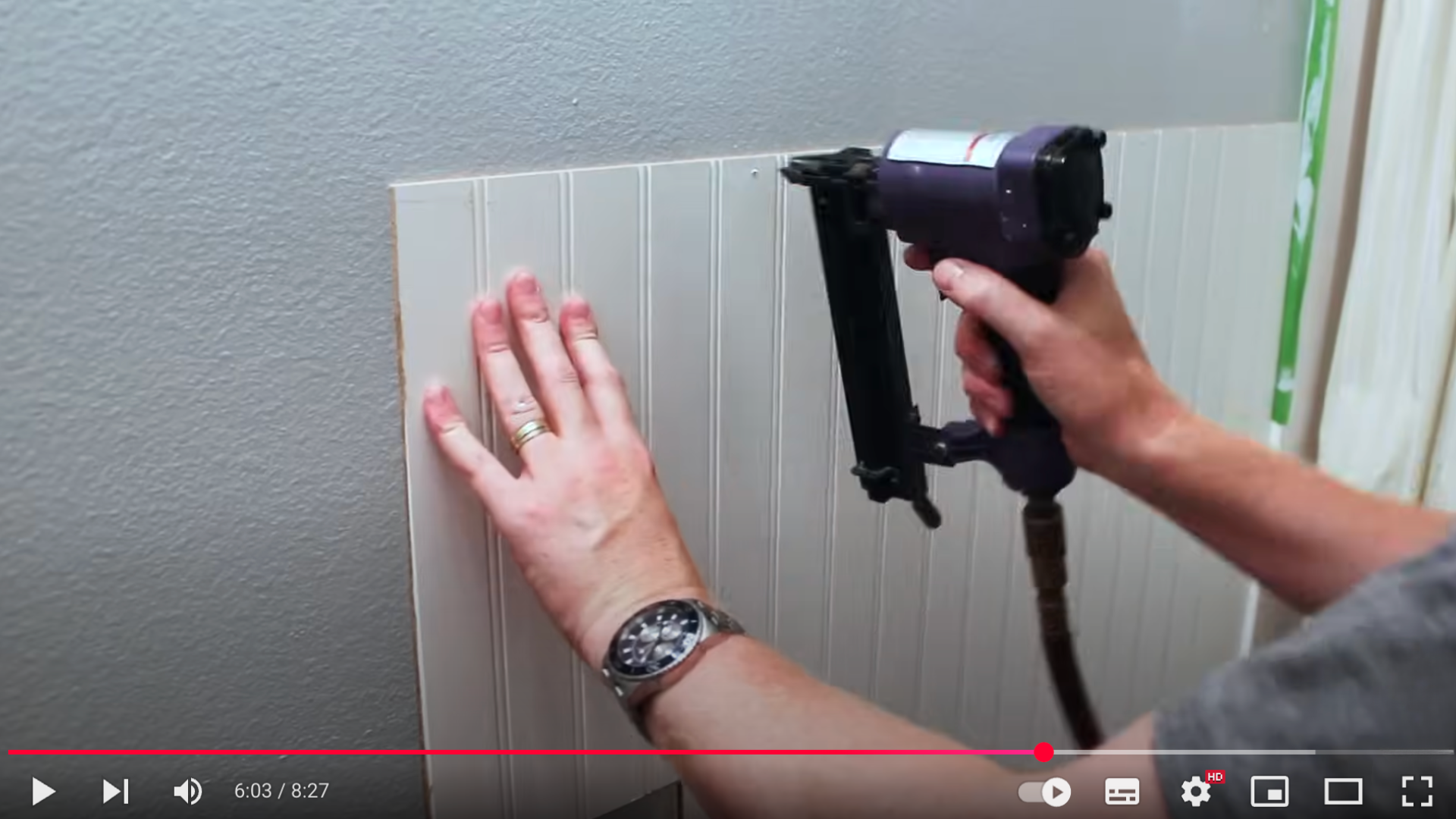 How to Install Beadboard Wainscoting on a Budget? - Opple House