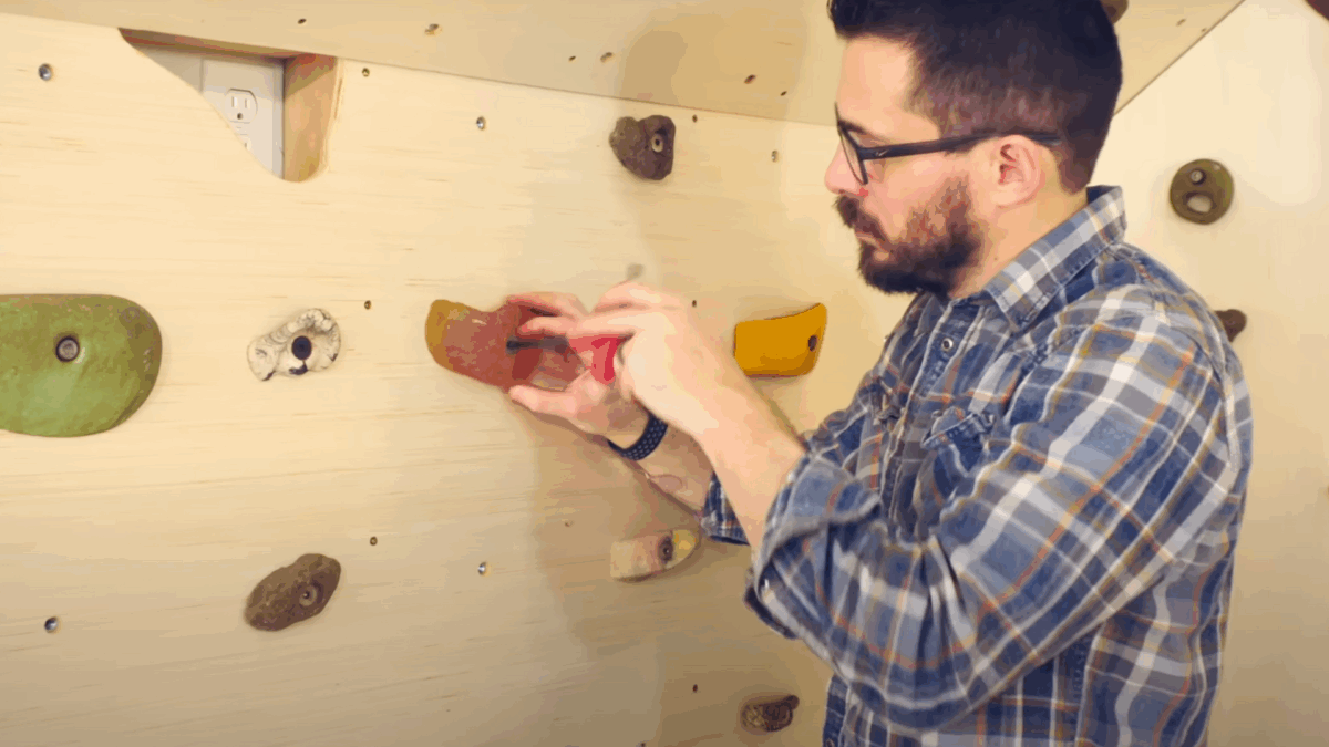 DIY Climbing Wall: From Frame to Finish - Opple House