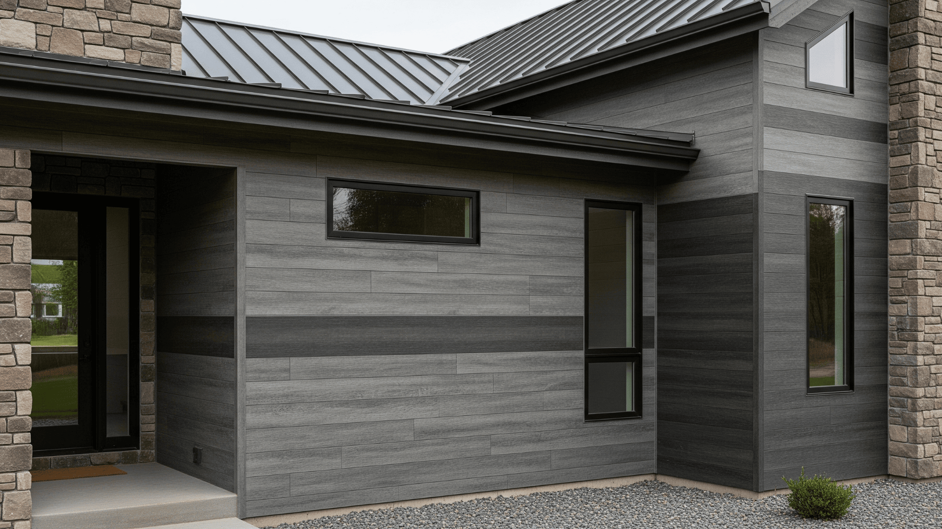 Wood Grain Metal Siding: Styles, Colors & Types Guide - Opple House