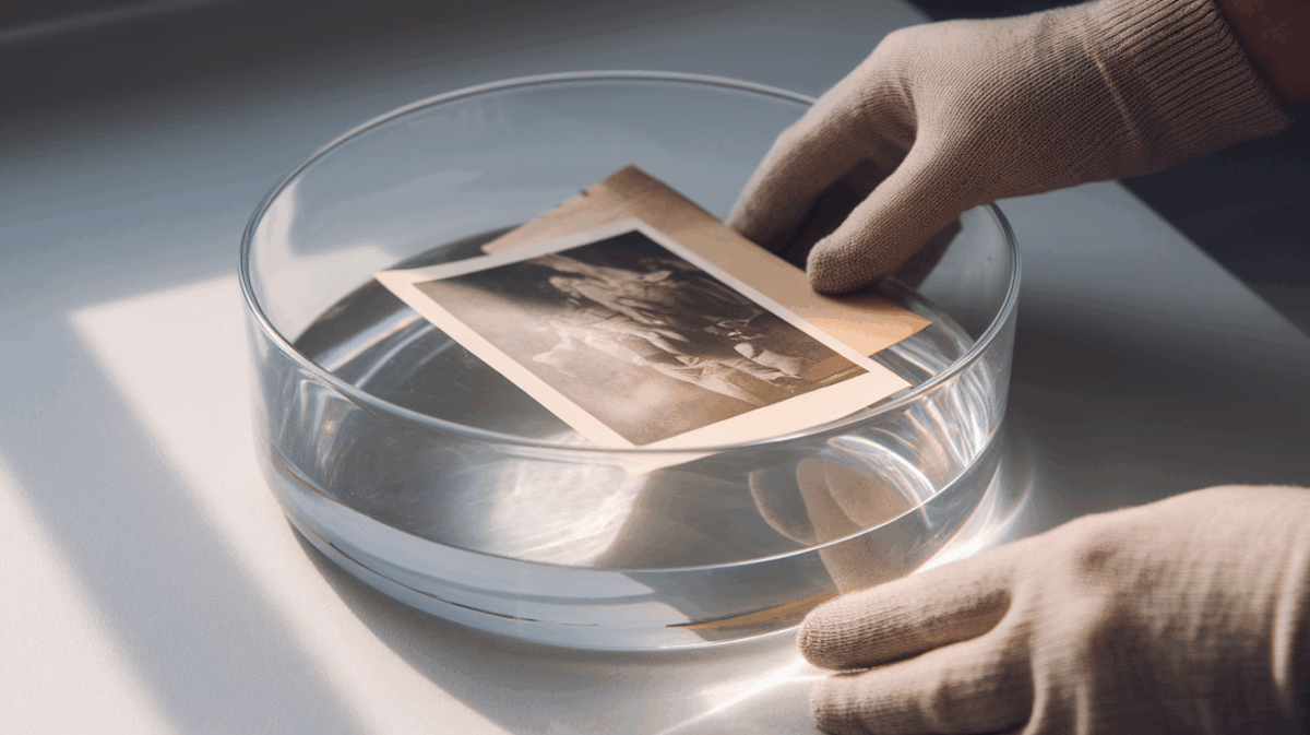 How to Separate a Picture Stuck to Glass? - Opple House