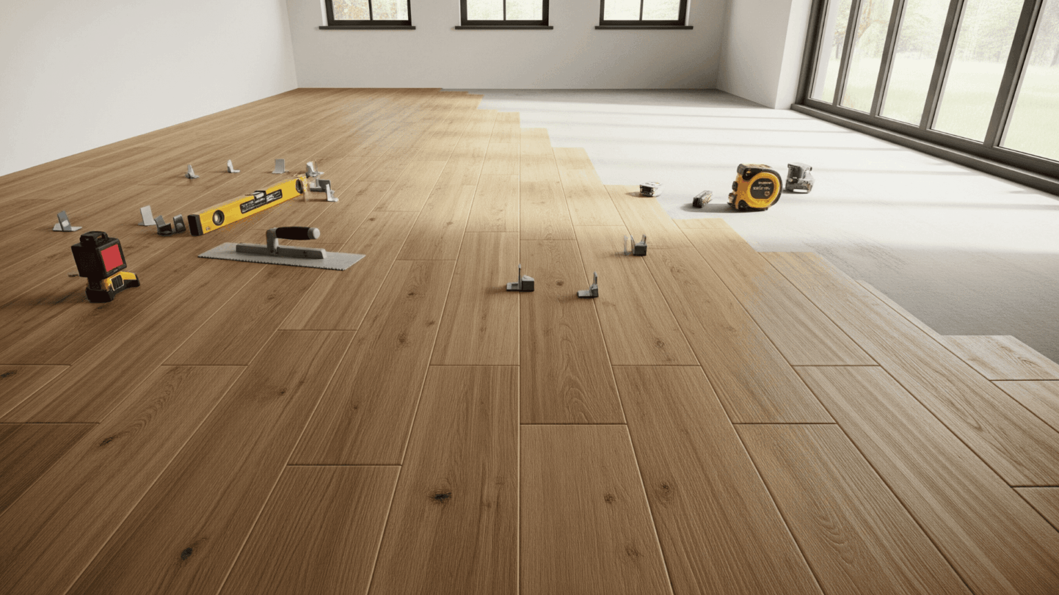 How to Stagger Wood Look Tile for a Flawless Finish - Opple House