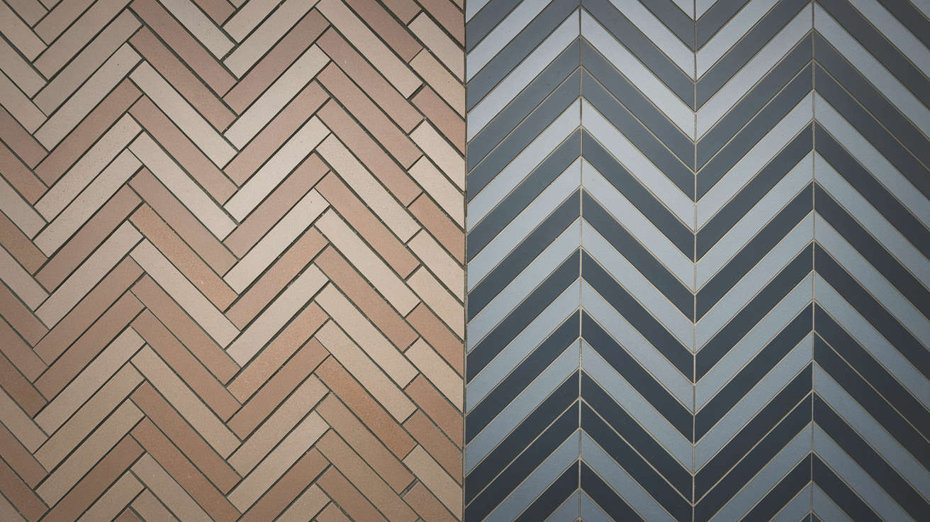 Comparing Herringbone and Chevron: A Design Guide - Opple House