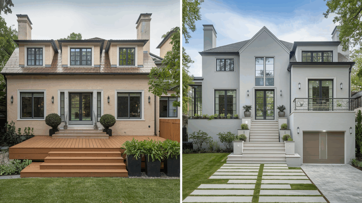 Top 20 Before and After Gray Painted Homes - Opple House