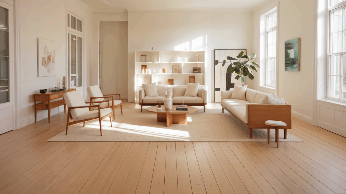 How to Pair Wall Color with Wood Floors? - Opple House