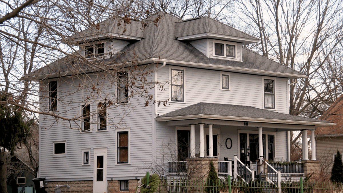 Understanding the American Four Square Style Homes - Opple House