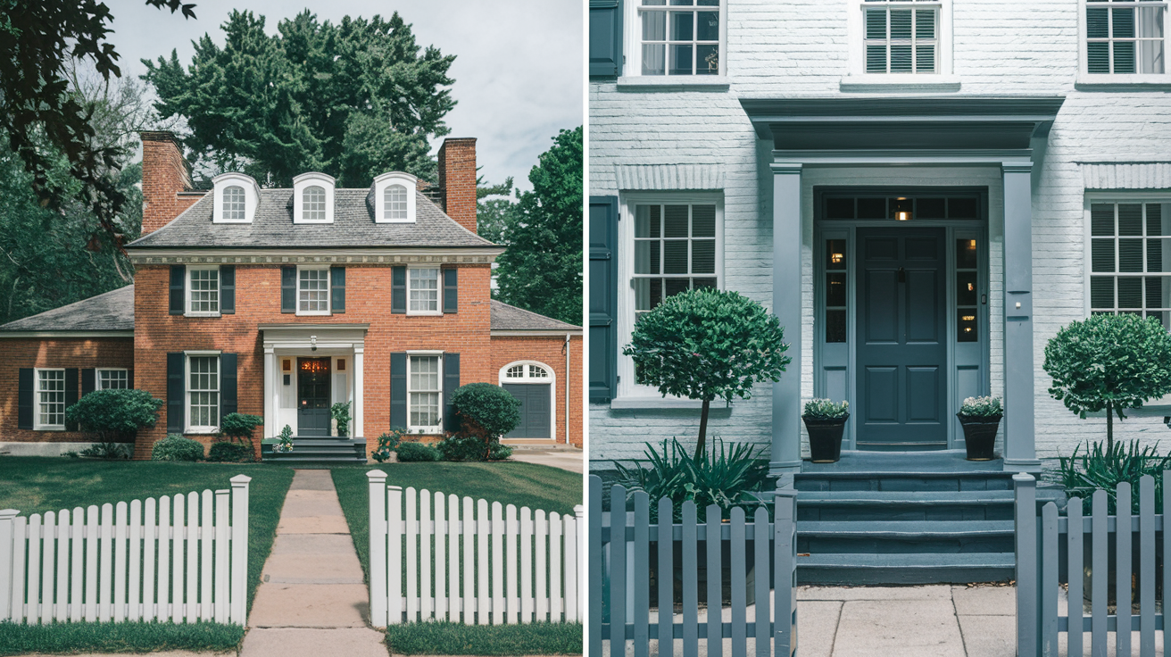 Top 20 Before and After Gray Painted Homes - Opple House