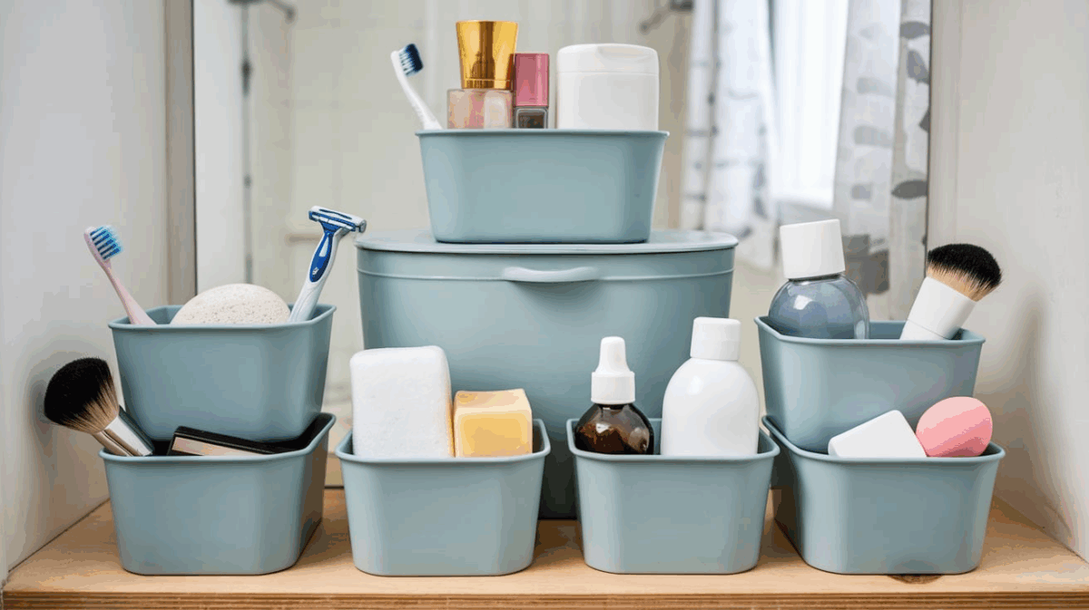 24 Ways to Organize Your Bathroom Counter - Opple House