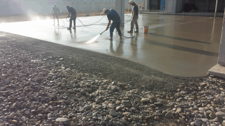 A Complete Guide to Polished Exposed Aggregate Concrete - Opple House