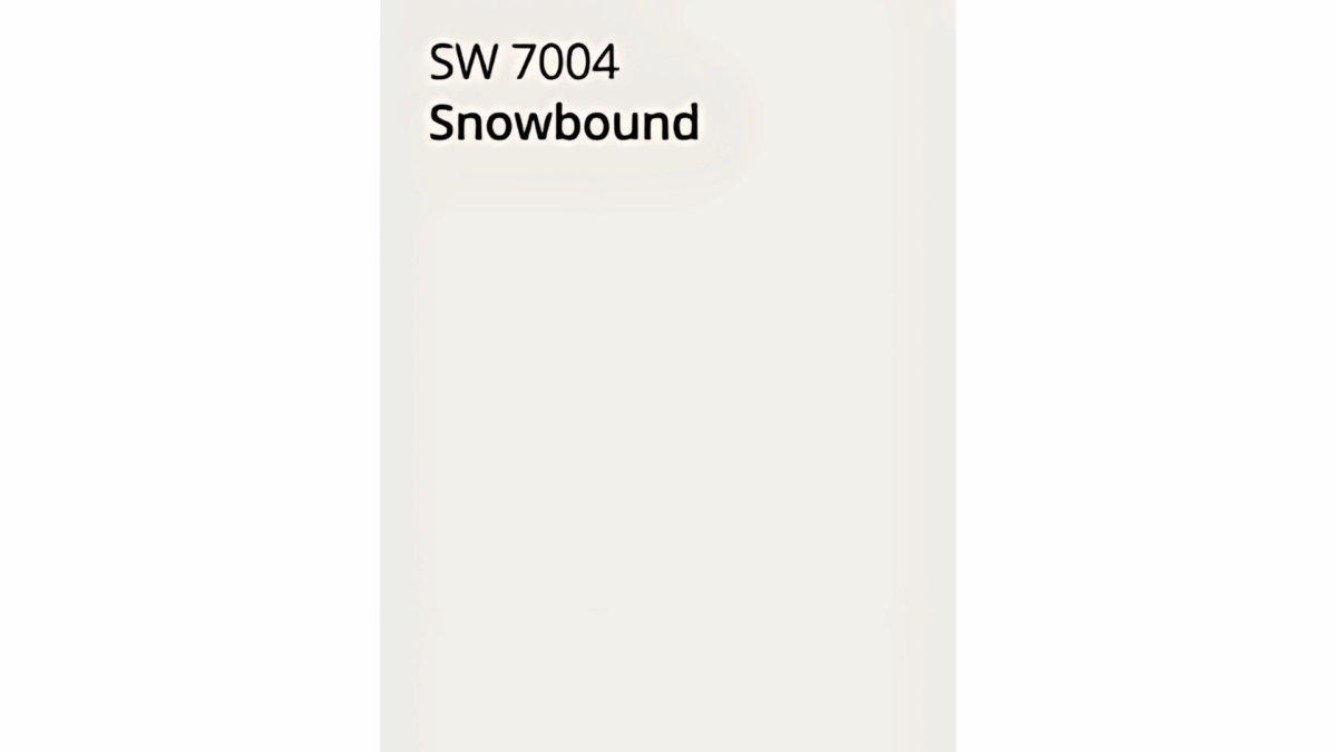 Snowbound Sherwin Williams: Full Color Guide - Opple House