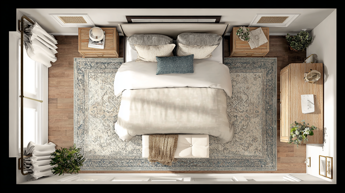 Rug Under Bed Rules: Easy Tips for Perfect Placement - Opple House