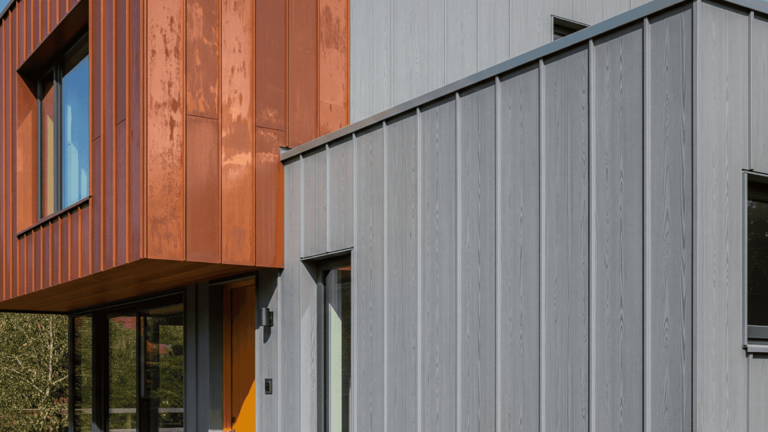 Wood Grain Metal Siding: Styles, Colors & Types Guide - Opple House
