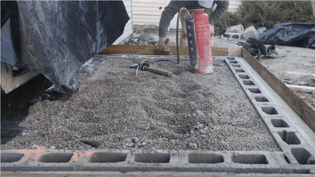 How to Build a Concrete Porch: Tips and Ideas - Opple House