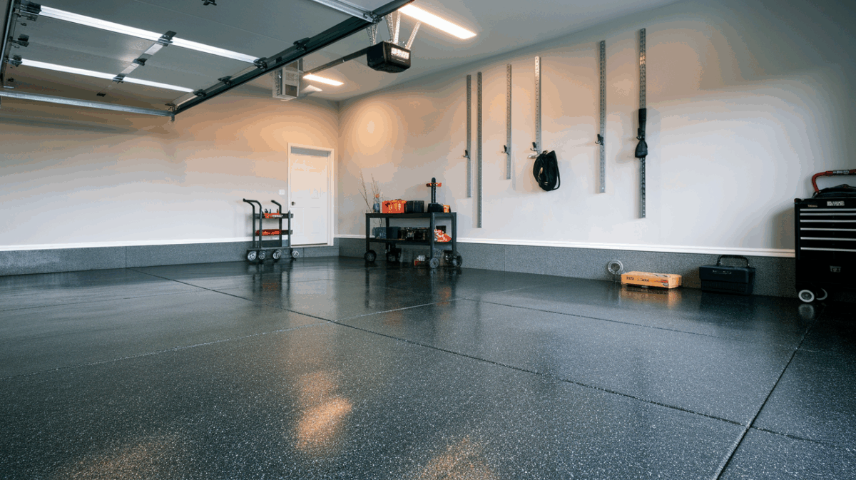 14 Epoxy Garage Floor Colors to Enhance Your Space - Opple House