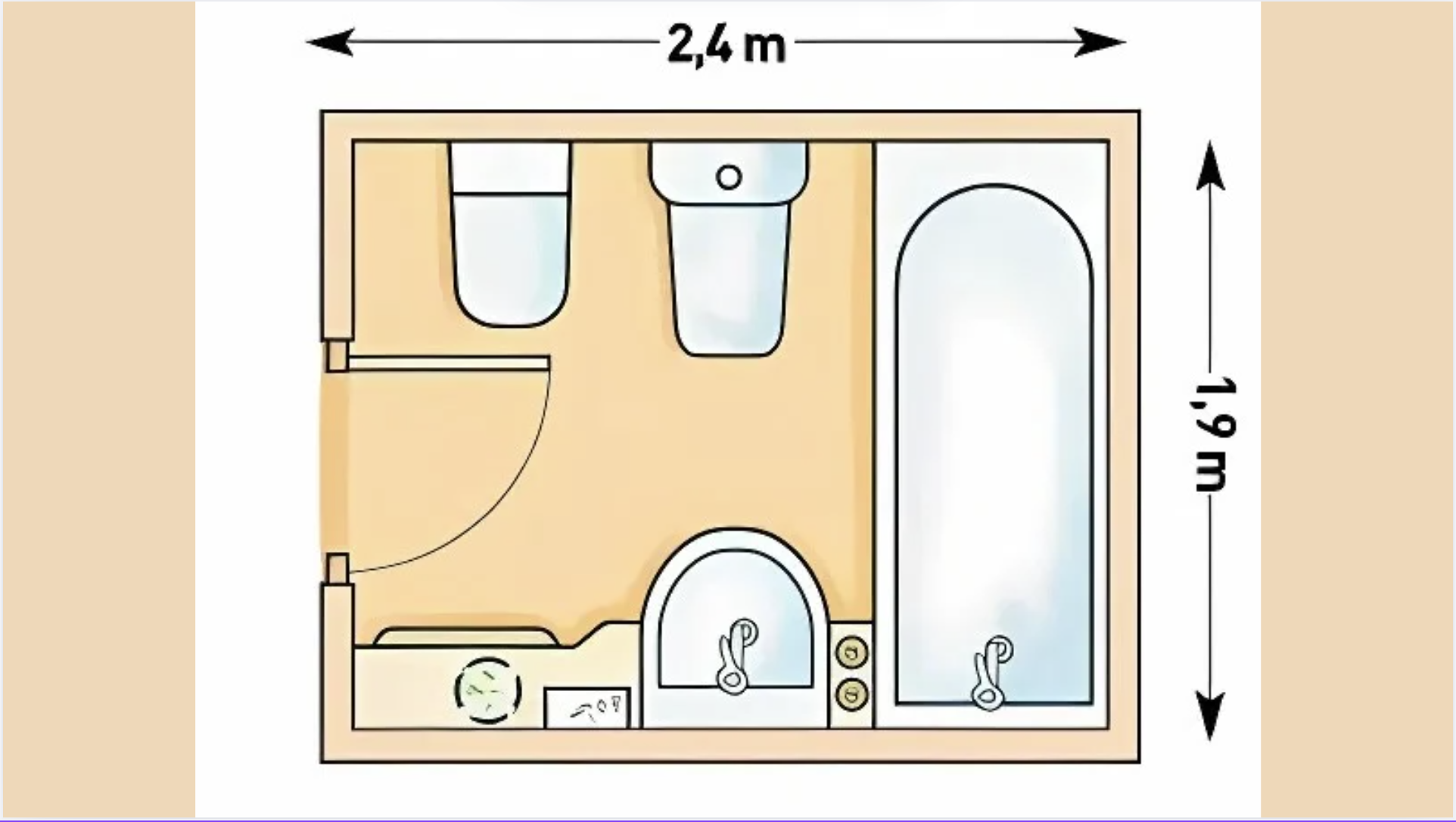 7 Functional Bathroom Floor Plans for Every Style - Opple House