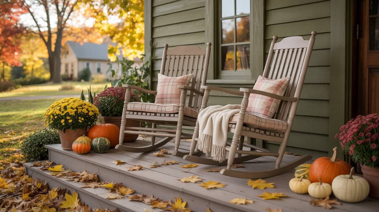 35 Fall-Inspired Front Porch Ideas to Try This Season - Opple House