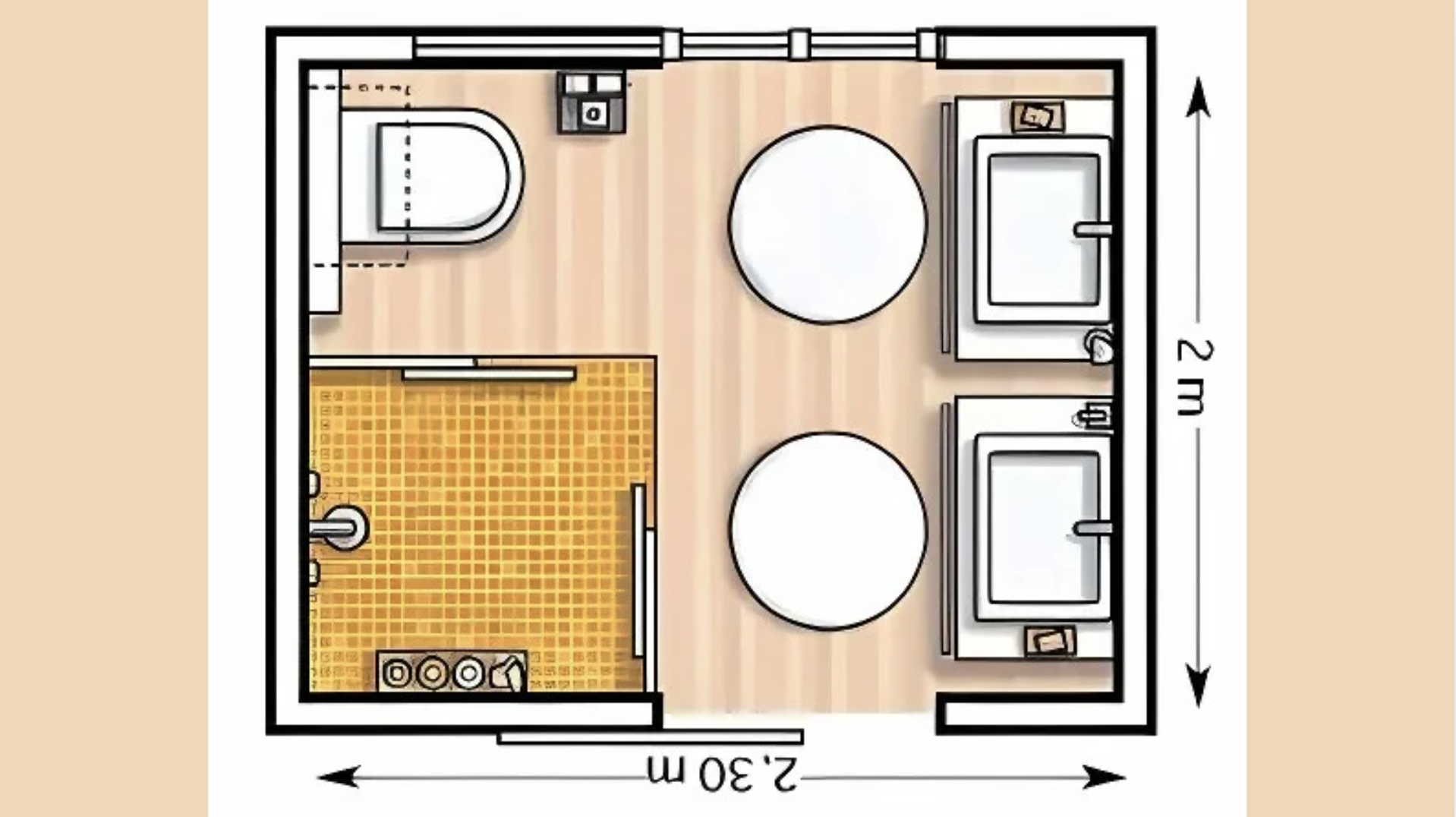 7 Functional Bathroom Floor Plans for Every Style - Opple House