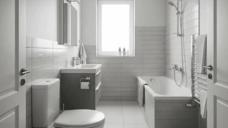 Horizontal vs. Vertical Tiles: A Small Bathroom Guide - Opple House