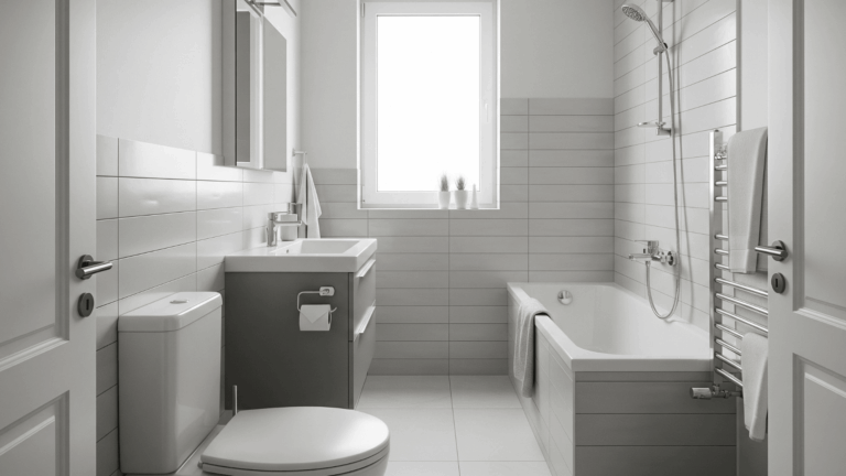 Horizontal vs. Vertical Tiles: A Small Bathroom Guide - Opple House