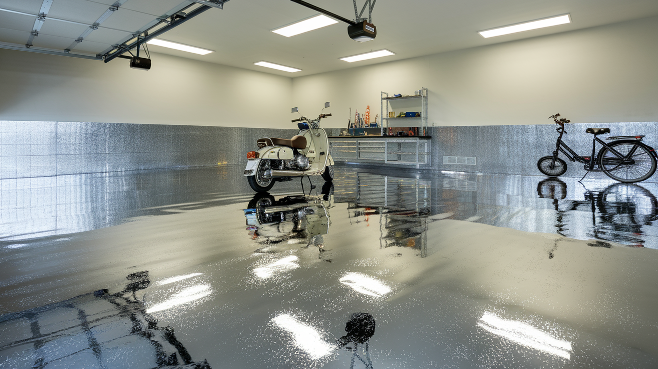 14 Epoxy Garage Floor Colors to Enhance Your Space - Opple House