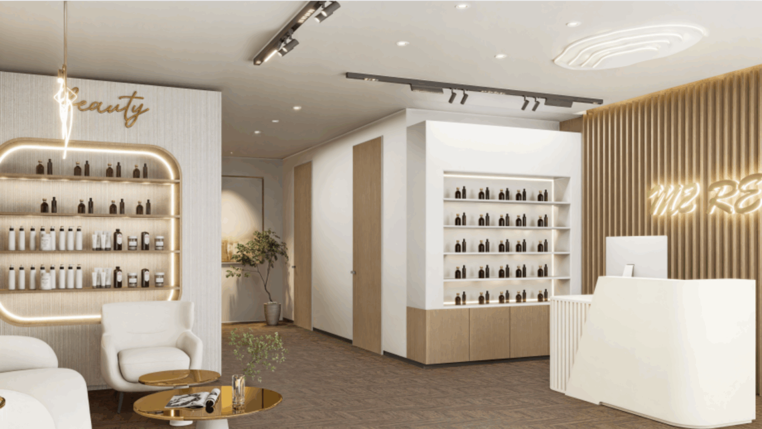 17 Modern Salon Interior Design Ideas - Opple House