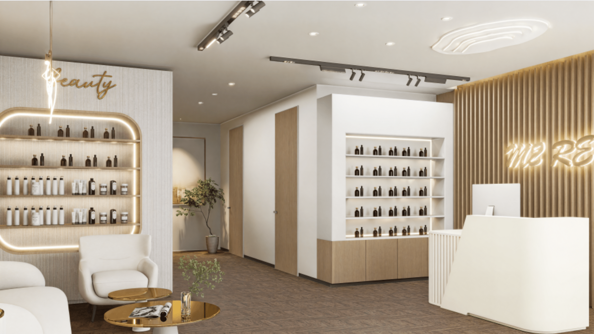17 Modern Salon Interior Design Ideas - Opple House