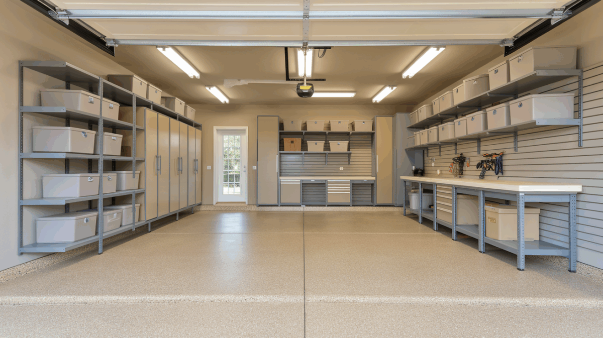 14 Epoxy Garage Floor Colors to Enhance Your Space - Opple House