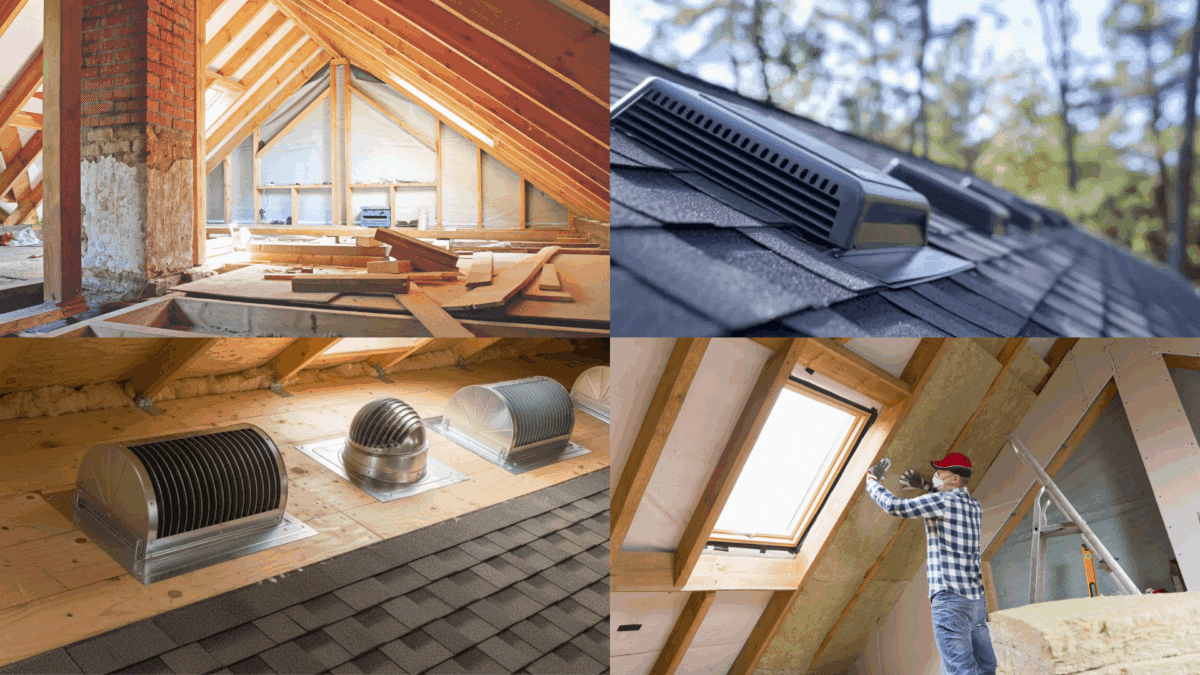 10 Common Signs of a Poor Attic Ventilation - Opple House