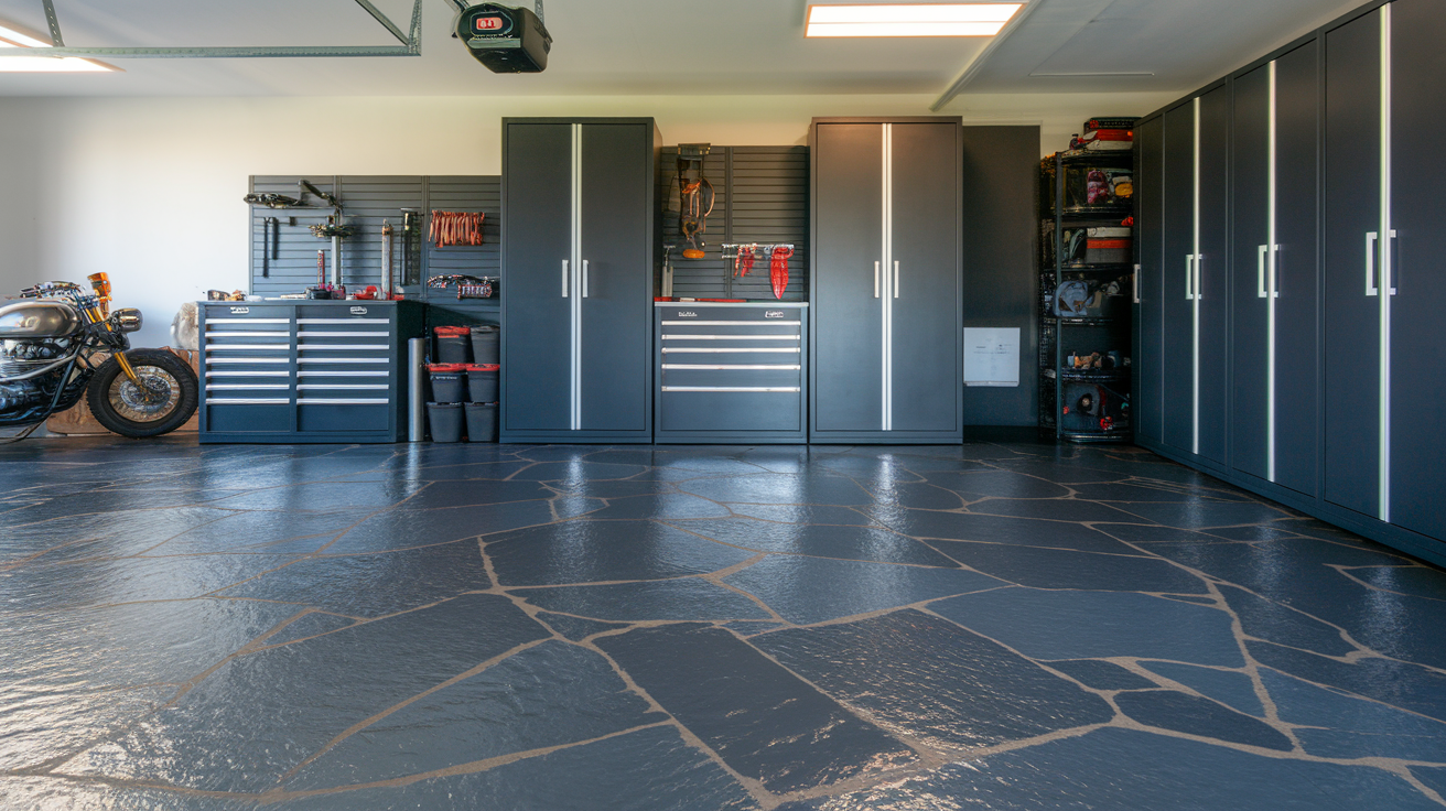 14 Epoxy Garage Floor Colors to Enhance Your Space - Opple House